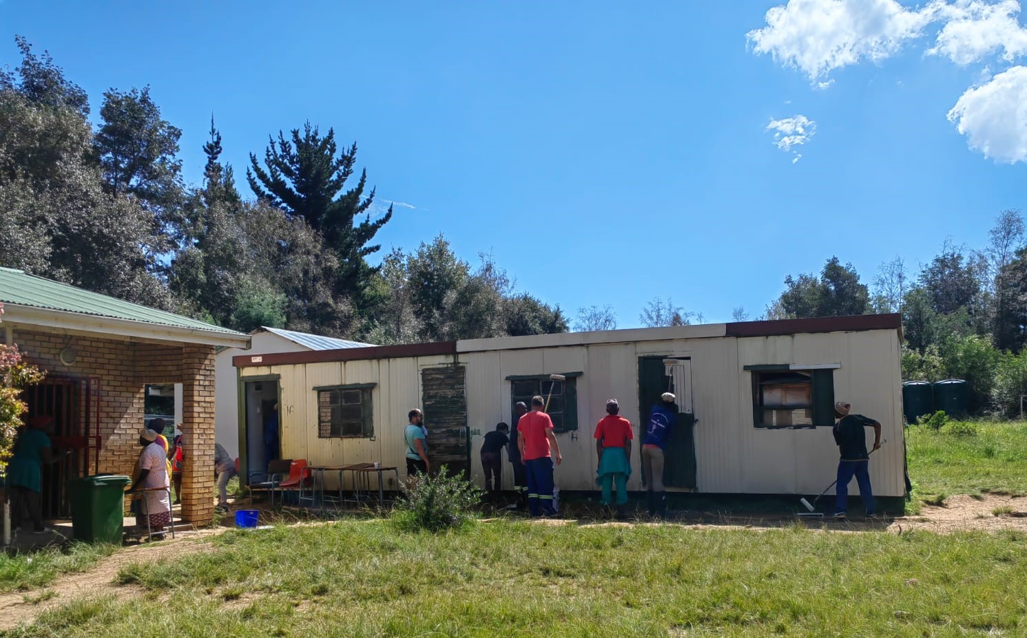 Crabbush School gets a Facelift! – Visit Hogsback